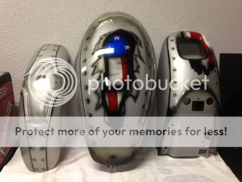 Custom Painted Tins | Harley Davidson V-Rod Forum