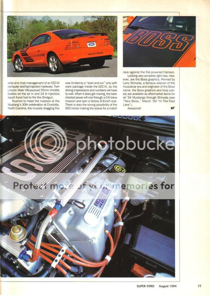 Fuel Injection options for Boss 429 | Page 2 | 460 Ford Forum