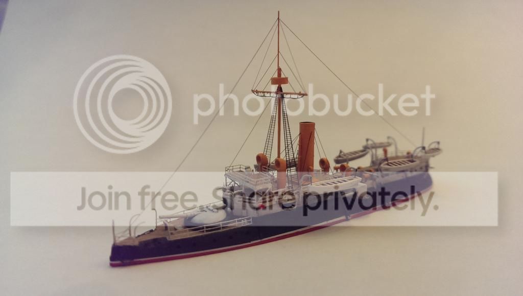 The Ship Model Forum • View topic - Chinese Armour Cruiser Ping Yuen 1890